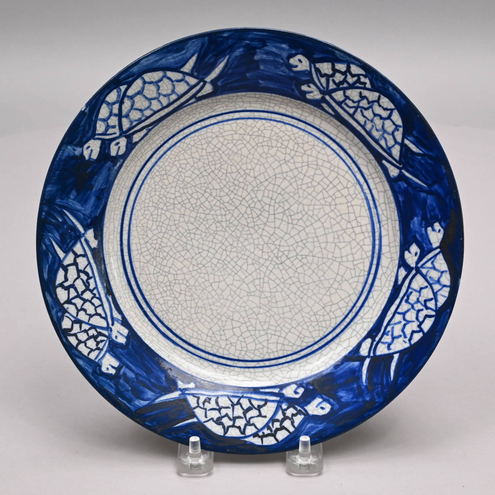 Dedham Pottery 'turtle' Plate Auction