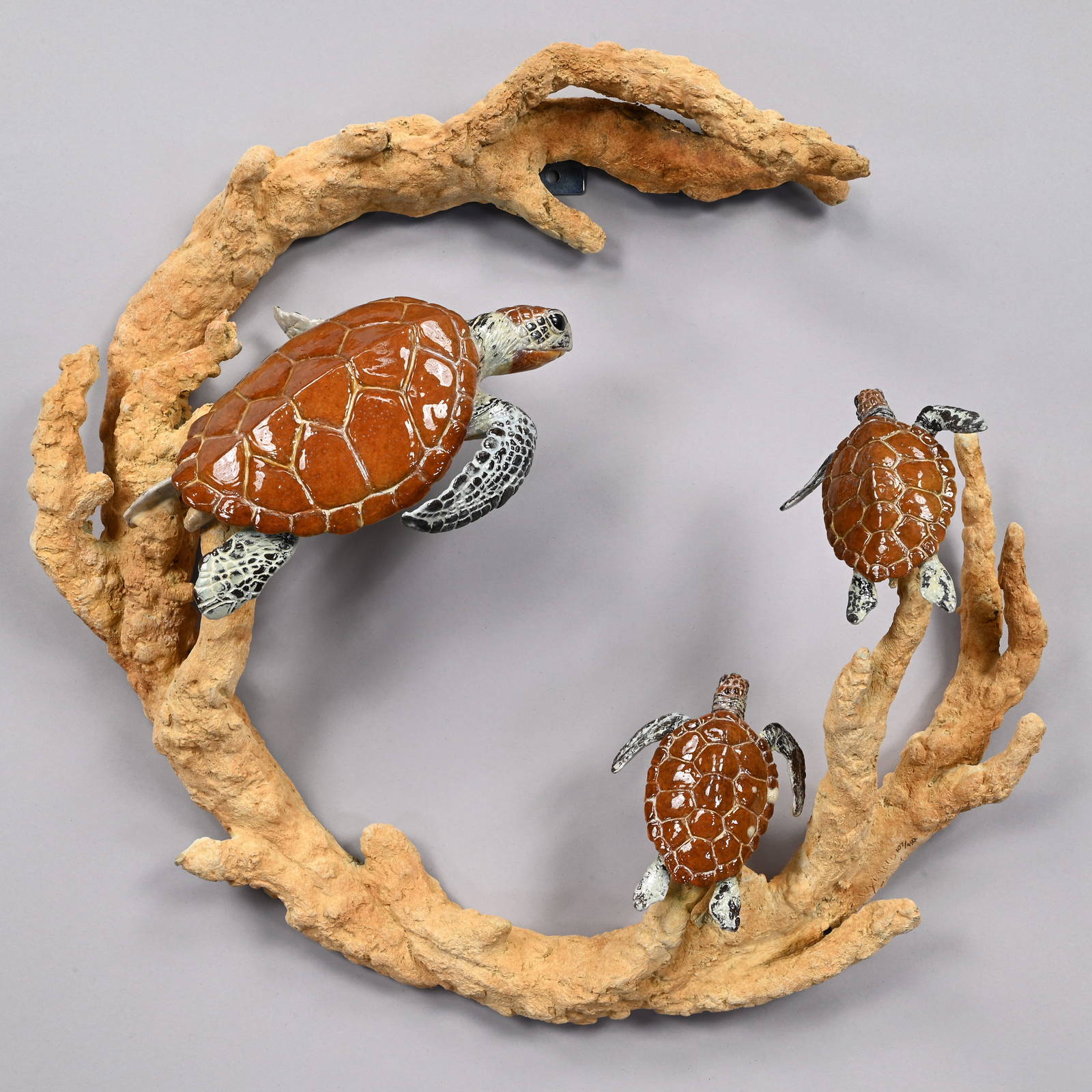 Robert Wyland - "sea Turtle View" Auction