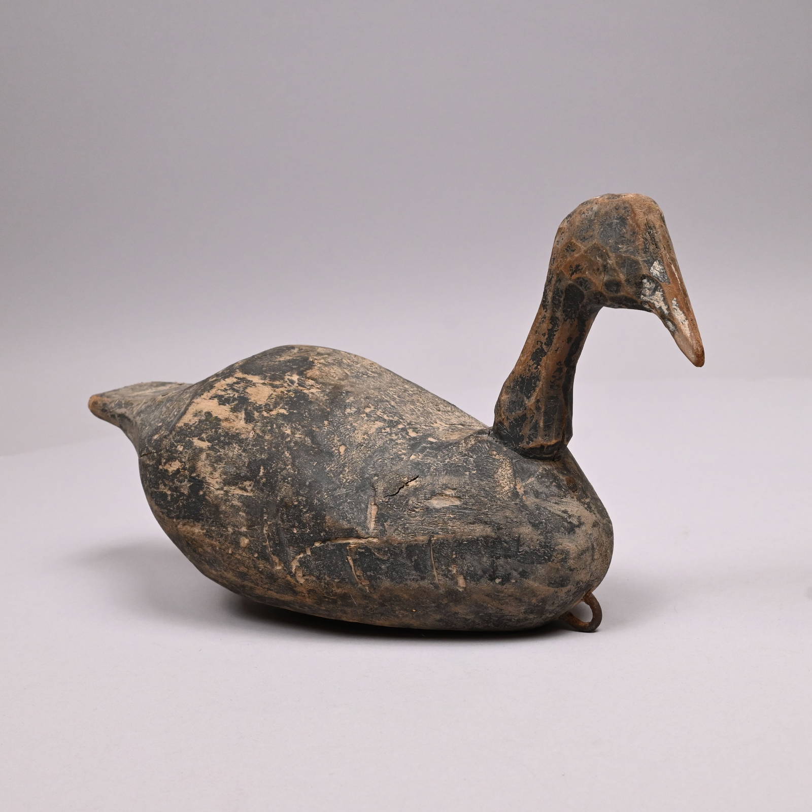 Primitive Carved And Painted Coot Decoy Auction