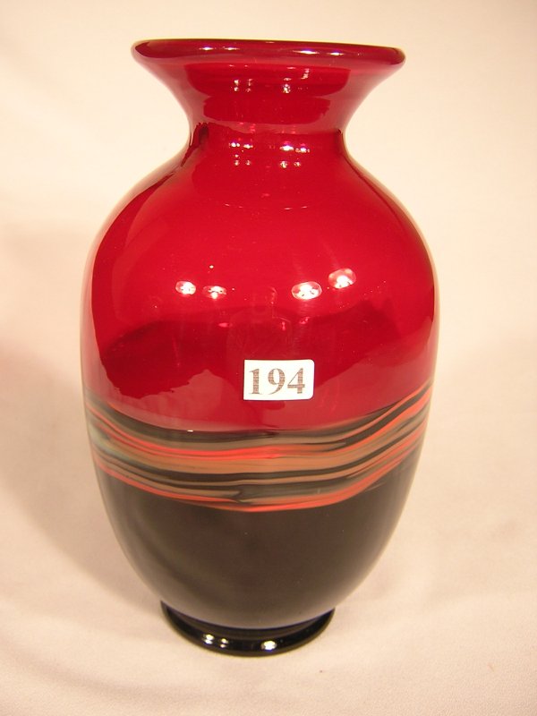 Frank Workman Sample: Ruby Above And Black Below A