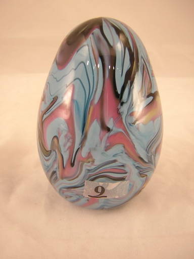 Robert Barber Egg: This 4.25" Tall Barber Egg Is Lig