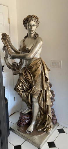 Life Size Greek Goddess Of Music