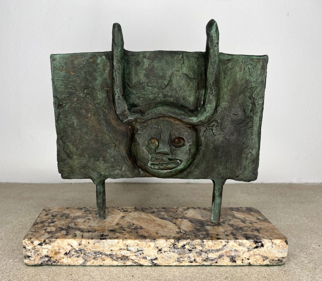Abstract Bronze Sculpture Max Ernst