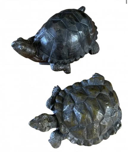 Bronze Turtles Sculptures