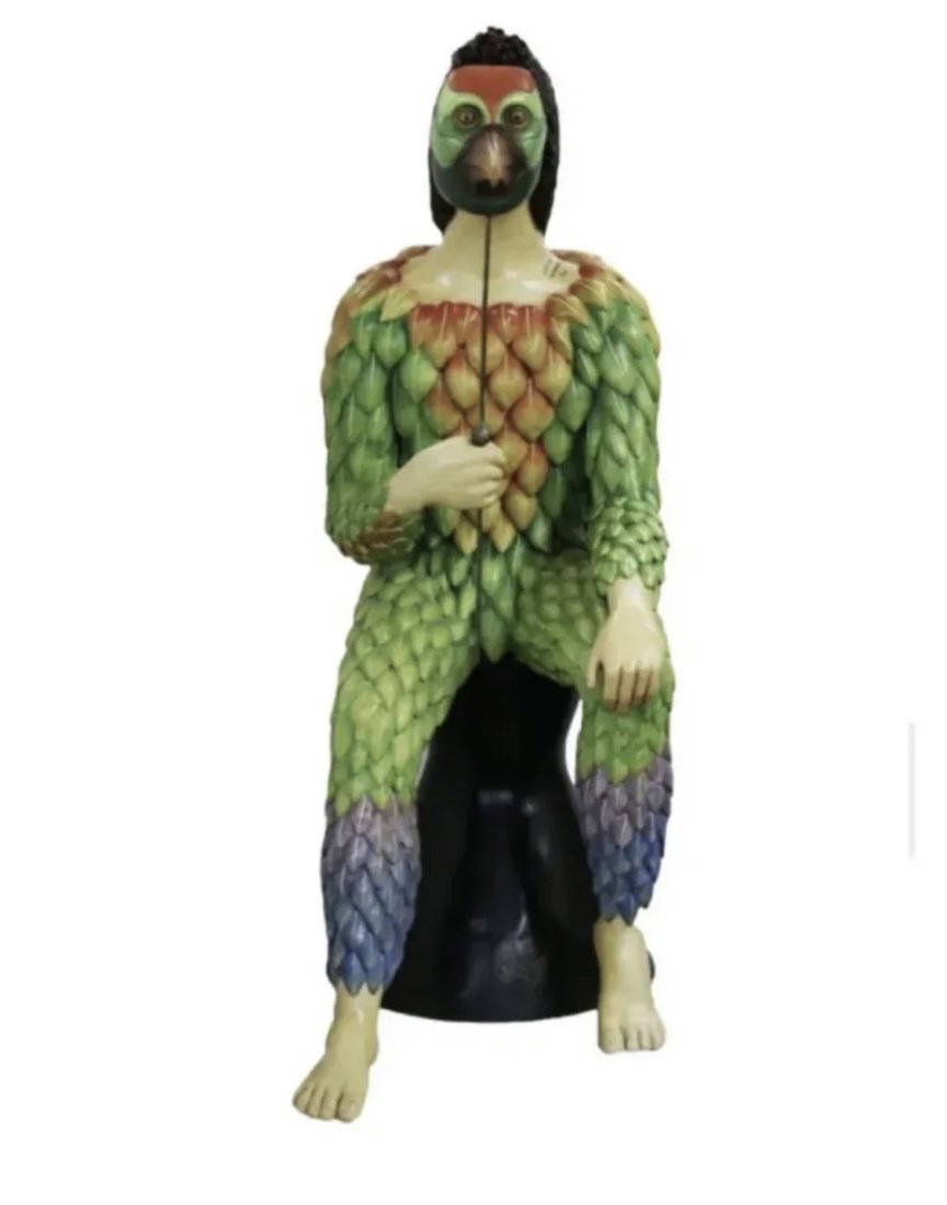 Life Size Monumental Bird Man Sculpture by Sergio Bustamante (#0032) on ...