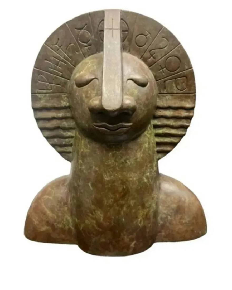 Ancient Egypt Of Sea And Earth Bronze Sculpture Signed Gaylord Auction