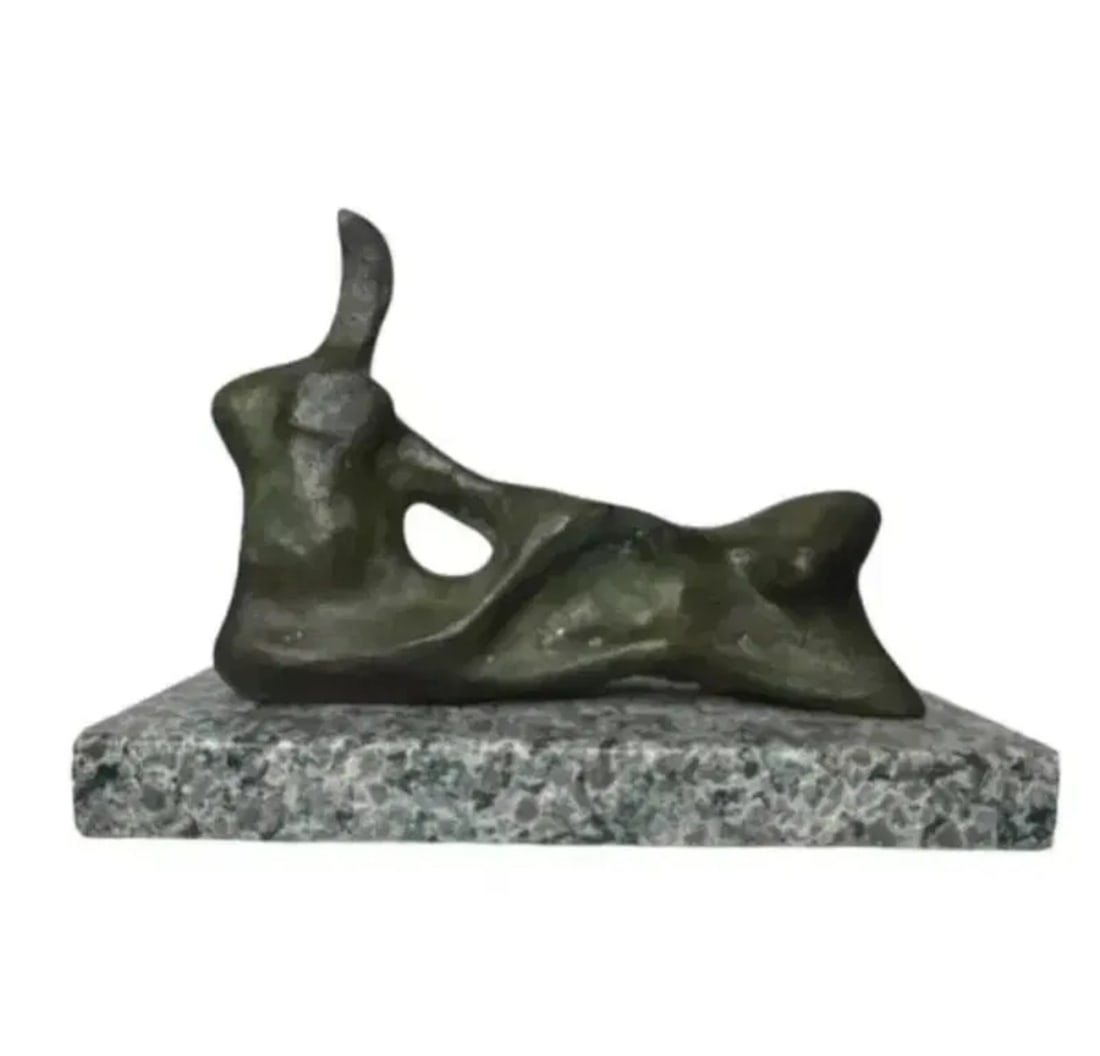 Henry Moore Bronze Modern Sculpture Auction