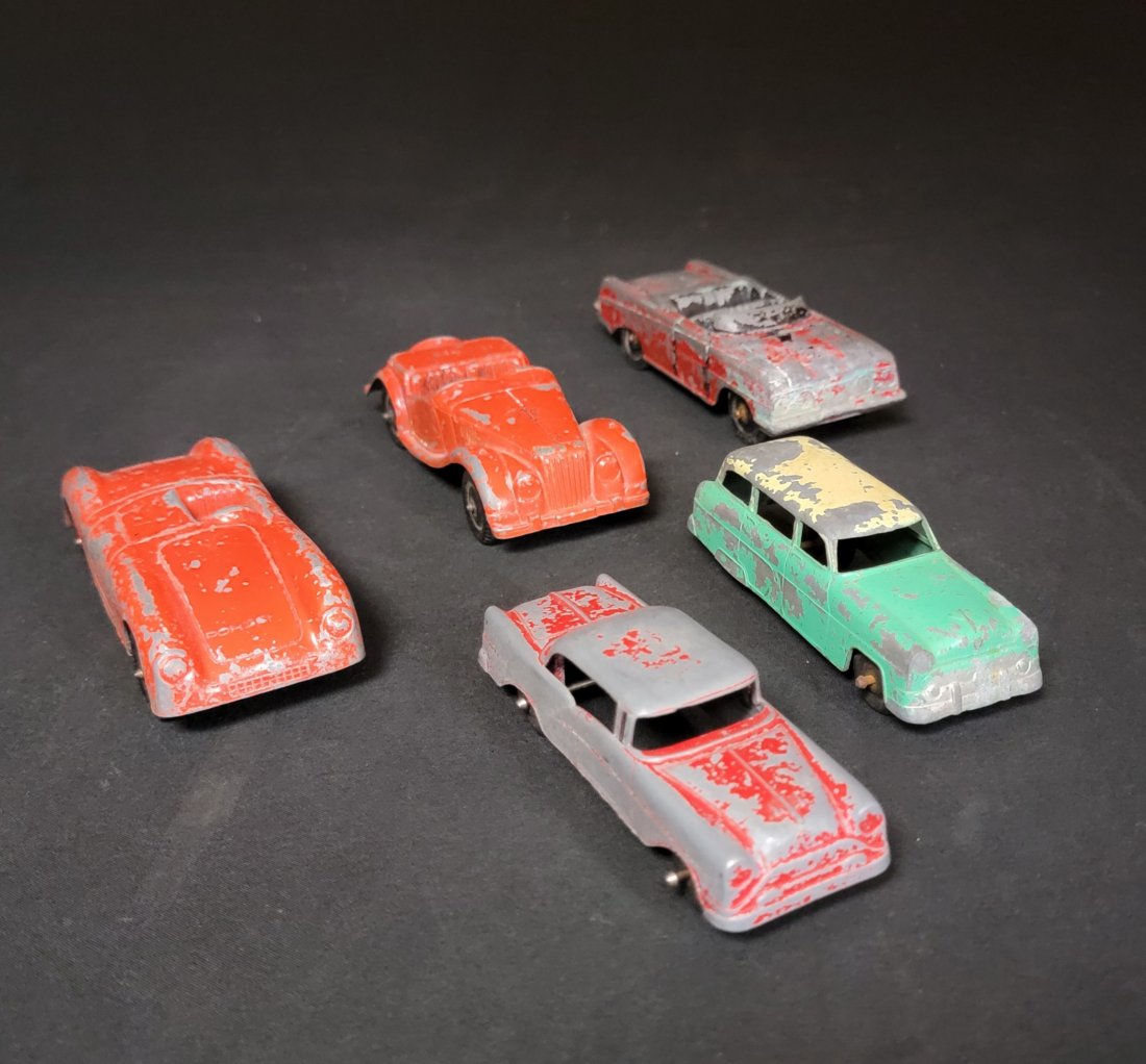 Lot Of 5 Vintage Tootsie Toy Cars