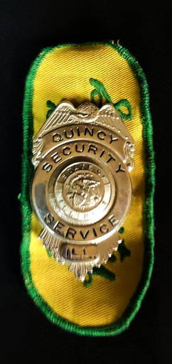 Quincy Illinois Security Service Badge and Patch (#0214) on Jun 18 ...