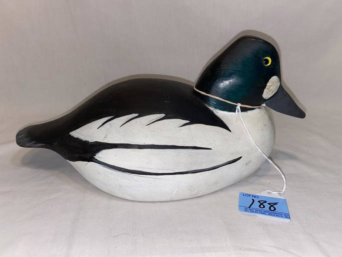 Ron Laber Golden Eye Drake Decoy