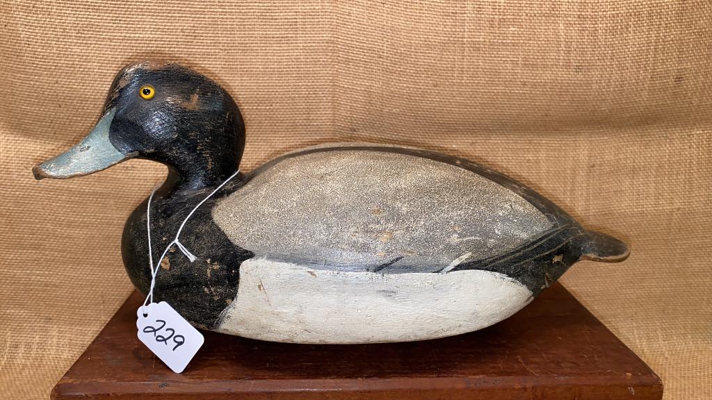 Ward Bros 1948 Bluebill Decoy Full Size Original
