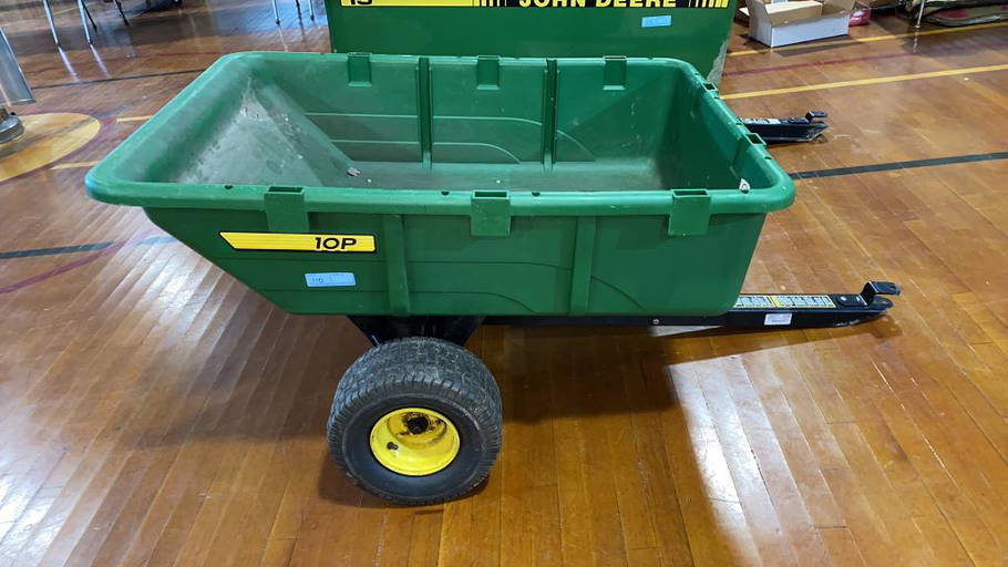 JOHN DEERE 10P TOW BEHIND YARD CART - Feb 20, 2022 | Russum's Furniture ...