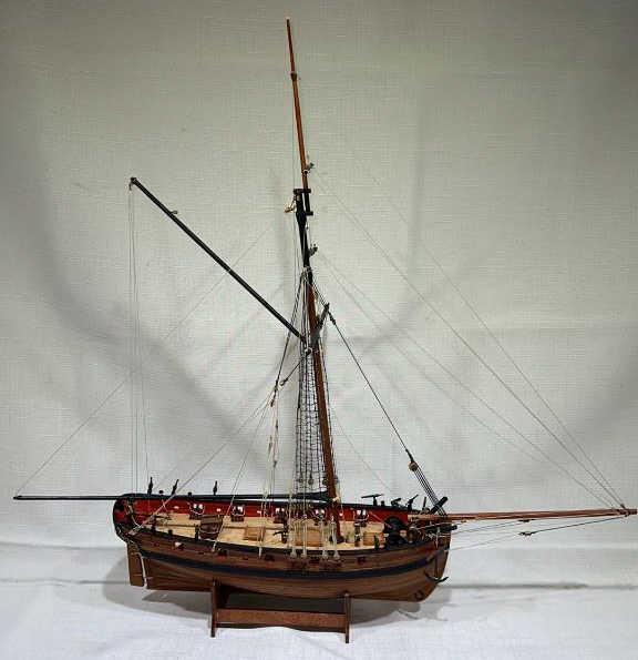 "HMS LADY NELSON" 1789 SHIPS MODEL - May 22, 2022 | Russum's Furniture ...