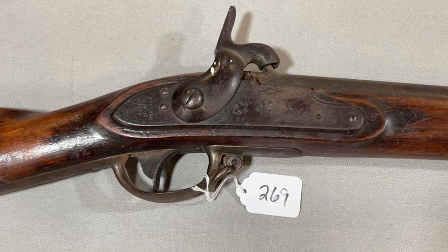 1817 SPRINGFIELD RIFLE (#0269) on Jan 01, 2023 | Russum's Furniture ...