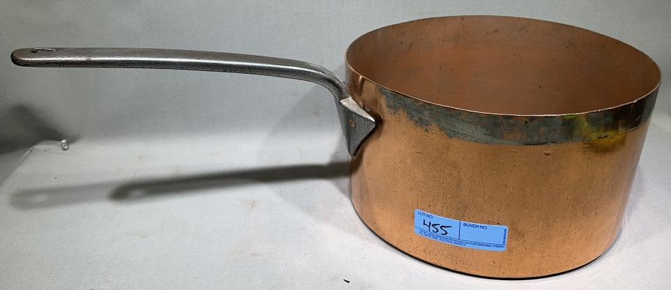 Large Antique Copper Pan