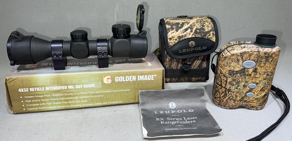 Leupold Range Finder & Leapers Scope