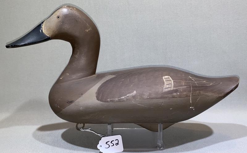 Jimmy Pierce High Head Canvasback Hen Decoy