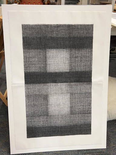 3 Lg Charcoal Drawings On Paper Ken Warwick