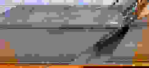 Antique Blue Painted Dovetailed Feedbox Auction