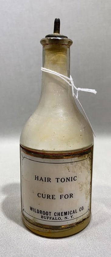 Wildroot Chemical Co Reverse Label Bottle Auction