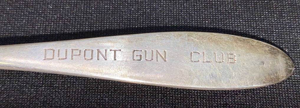 5 Dupont Gun Club Sterling Spoons Auction