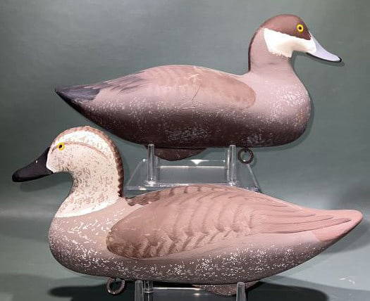 2 Capt. Harry Jobes Decoys Auction