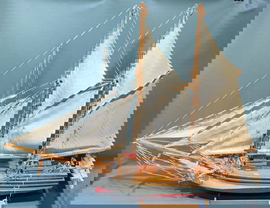 Model Skipjack "delmay" By Elmer T. Riggin Auction