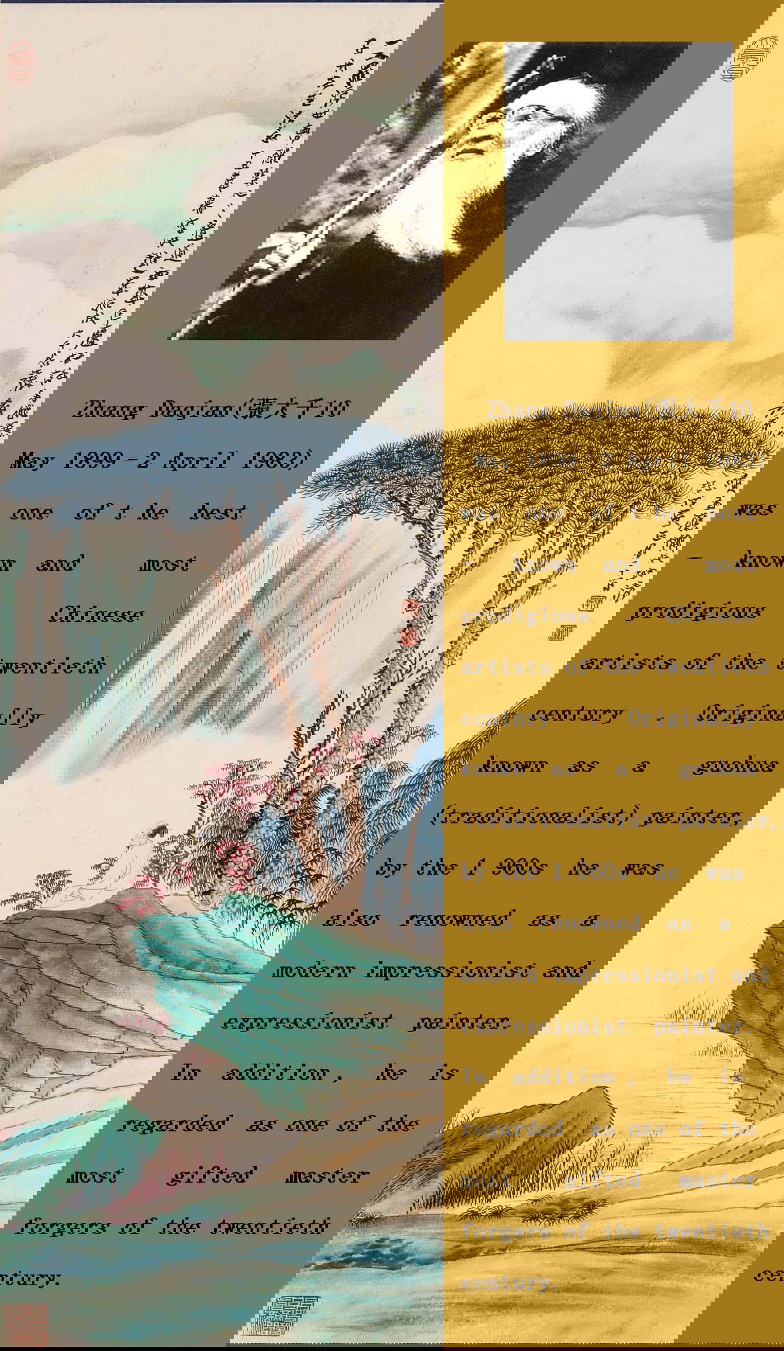 Zhang Daqian (1899-1983), Attributed To, Landscape Auction