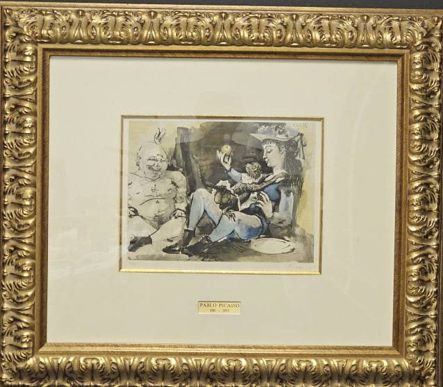 Pablo Picasso Monkey And Apple Lithograph Artist: Pablo Picasso Title ...