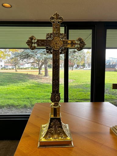 Beautiful Baroque Style Church Altar Cross Provenance: Plymouth ...