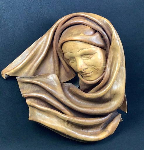 Dominique Haas Hand Made Woman's Face Leather Mask Dominique Haas Is A ...