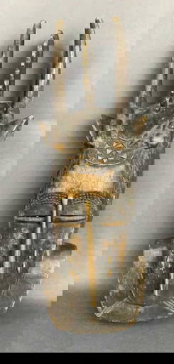 Carved Bobo Molo Mask This Type Of Mask Was Worn Exclusively By Members ...