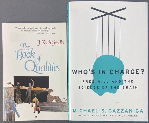 Nonfiction Books By Gendler & Gazzaniga Signed The Book Of Qualities By ...