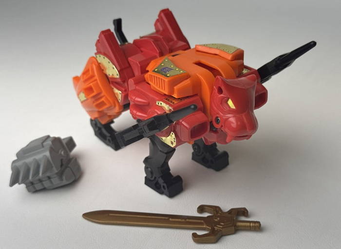 Vintage G1 Transformers Predacon Rampage Predaking Includes Both Guns ...