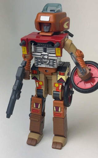 Vintage G1 Transformers Wreck Gar Complete Includes Both Weapon Pieces ...