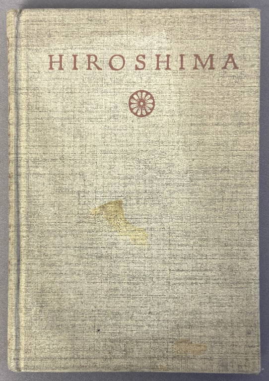 Hiroshima Book John Hersey 1946 1st Ed. Hiroshima By John Hersey ...