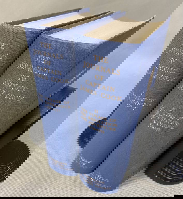 Journals Of Captain James Cook Books Set Of 2 The Journals Of Captain ...