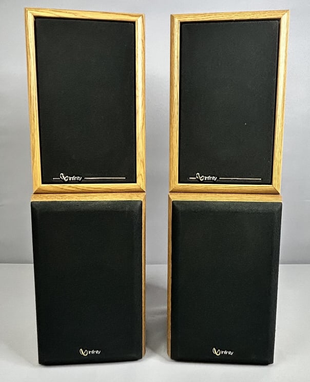 Infinity Speakers Set Of 4 Pair Of Infinity Reference Speakers, Some ...