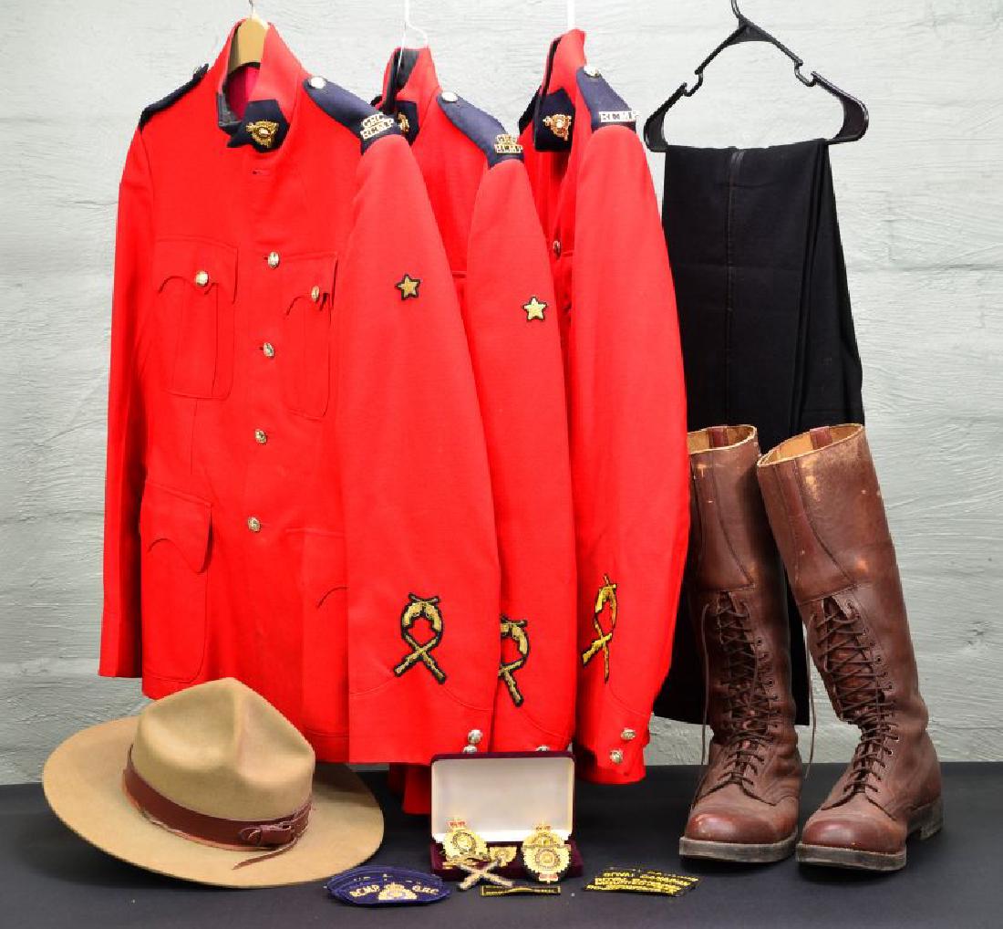 Vintage Royal Canadian Mounted Police RCMP Tunic, Trous