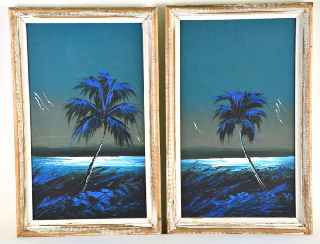 Pair Florida Listed Artist Highwaymen James Gibson