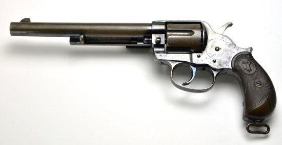 Rare 1878-1882 Etched Colt Frontier Six Shooter Double