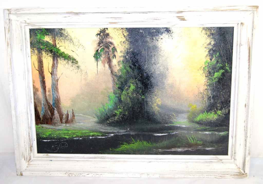 87: Highwayman Horace Foster Oil Painting