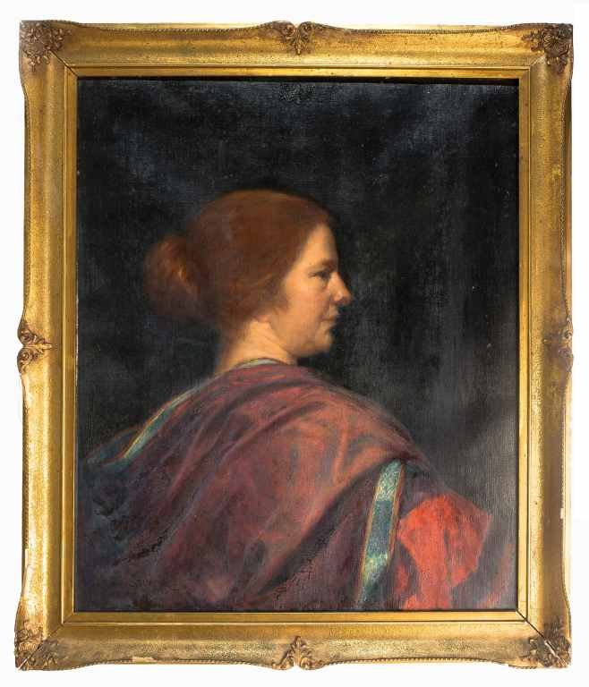 Cecil Leonard Burns, Listed Artist, Oil on Canvas,