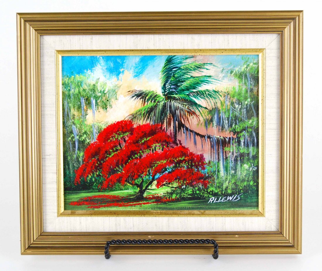 Highwaymen Robert L. Lewis, Original Oil on Board - Jan 01, 2015 ...