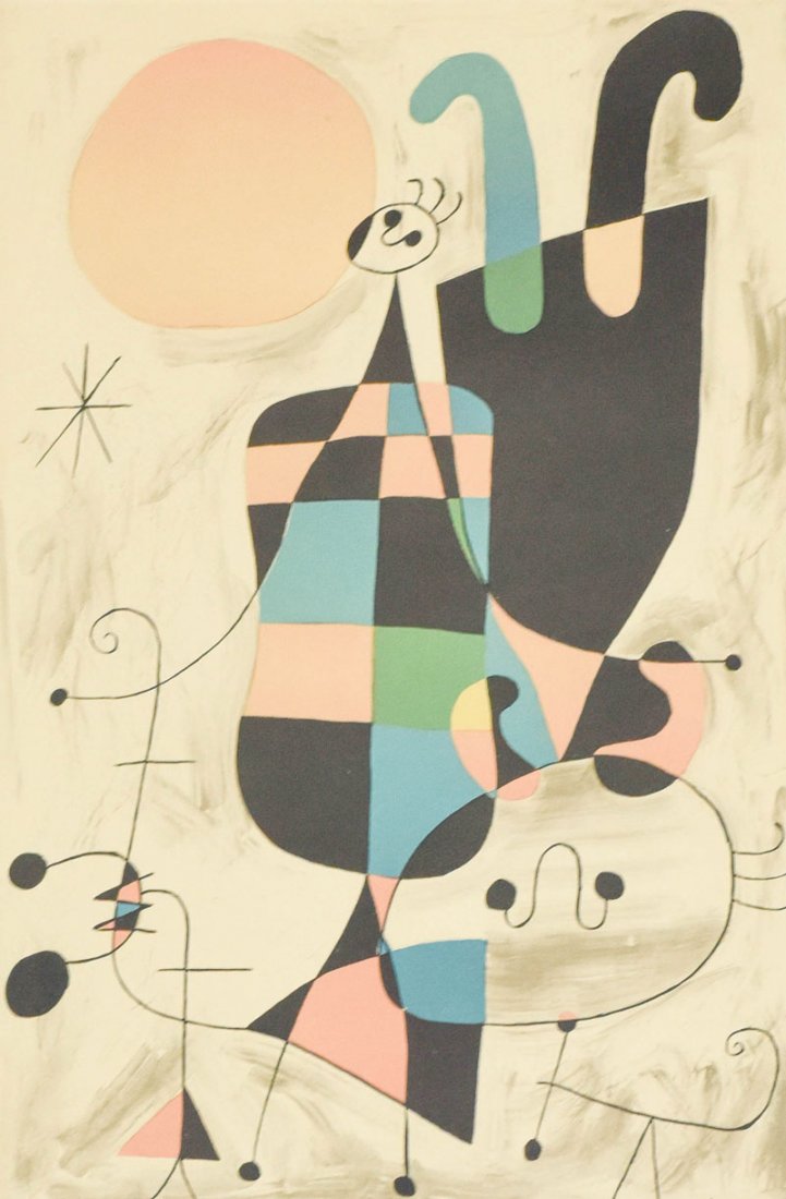 Joan Miro Upside Down Figures
