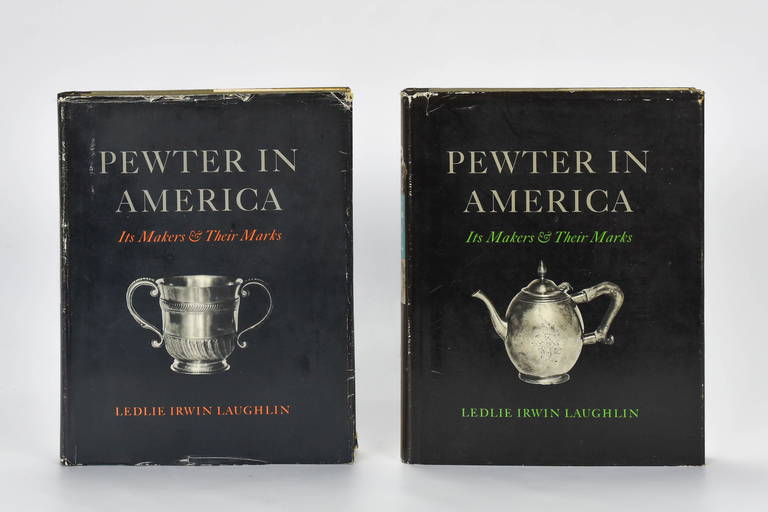 Laughlin Signed First Edition Pewter In America