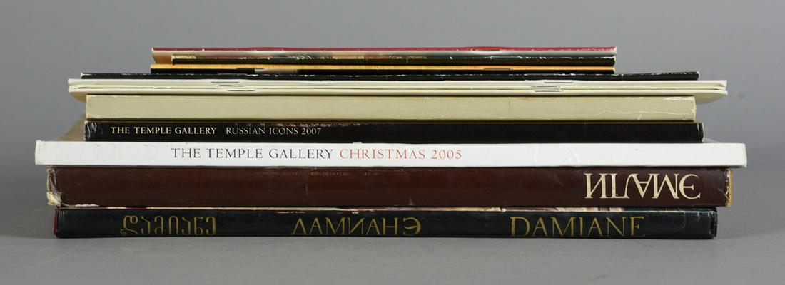 12 Religious Icon Art Books & Catalogs Auction