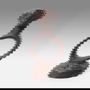 Songye Carved Wood Divination Oracle African Tribal Katatora Figure