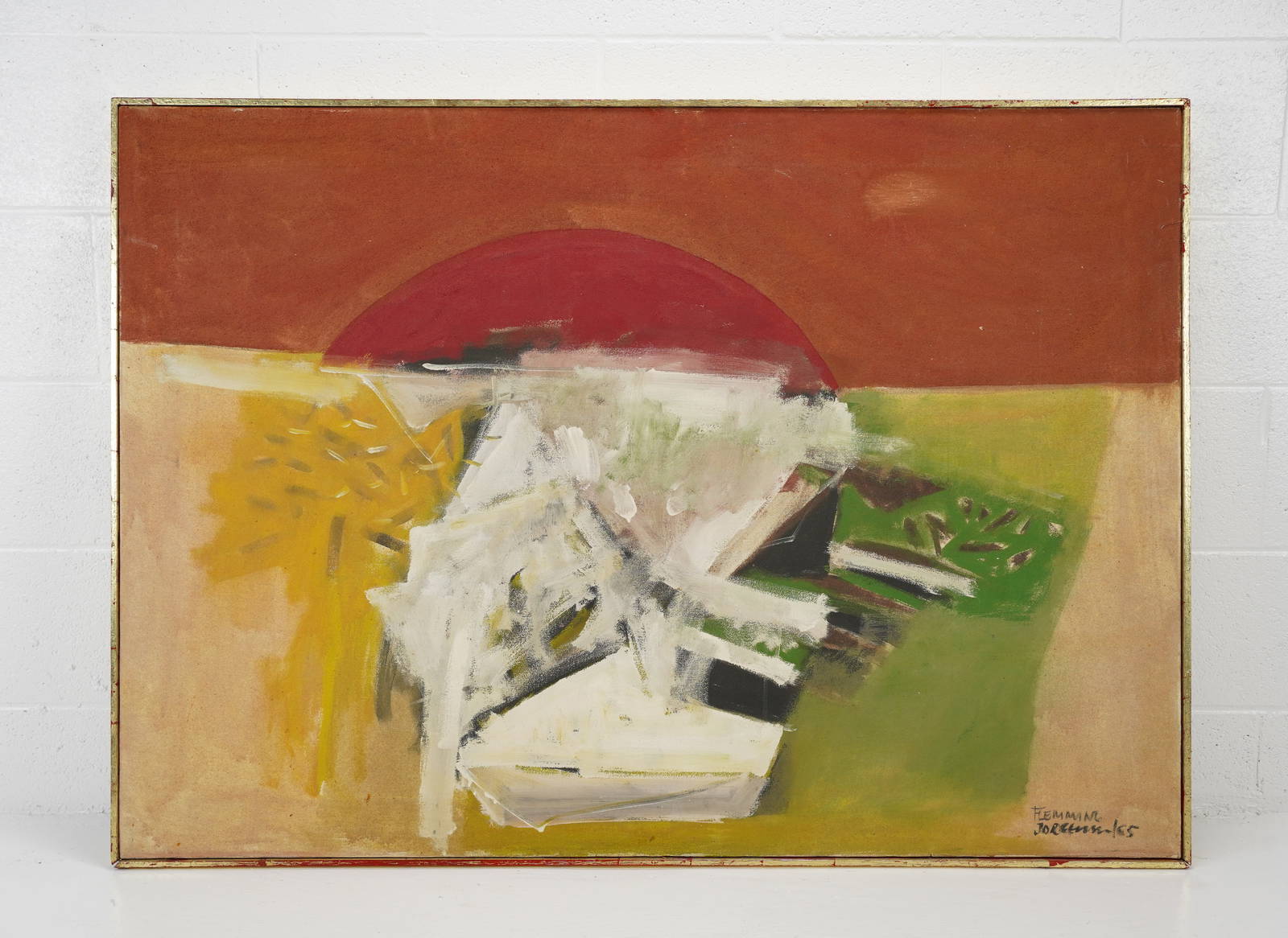 Jorgensen, Flemming. Summer Morning Oil On Canvas Auction