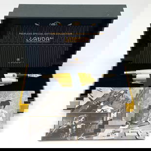 Cross Peerless 125 Gold Metal Oversized Fat Fountain Pen W/box Auction